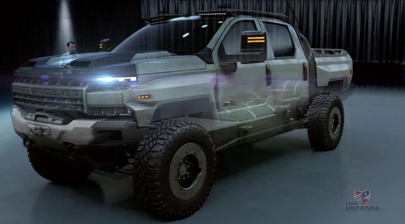 Blog - GM Defense Chevrolet Silverado ZH2 Concept Exterior